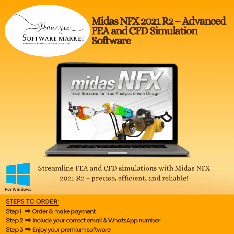 Midas NFX – Updated 2025 – FEA and CFD Simulation Software - Anunzio Software Market