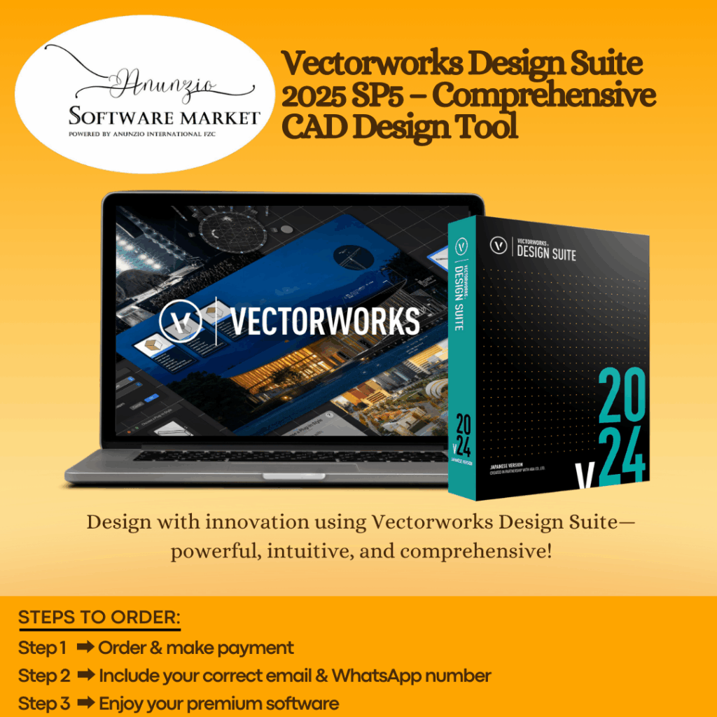 Vectorworks Design Suite 2025 SP5 – Advanced CAD Software - Anunzio ...