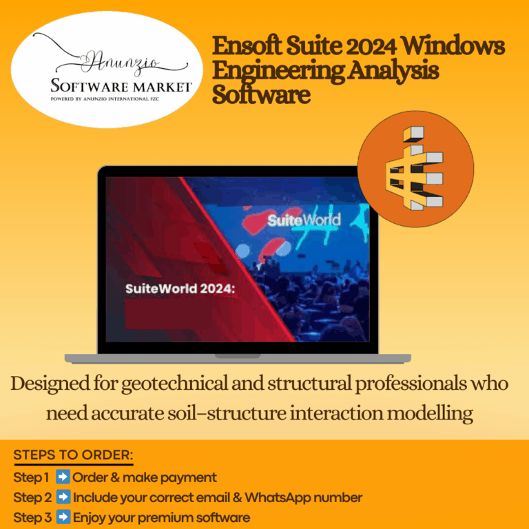 Ensoft Suite 2024 Windows Engineering Analysis Software - Anunzio Software Market